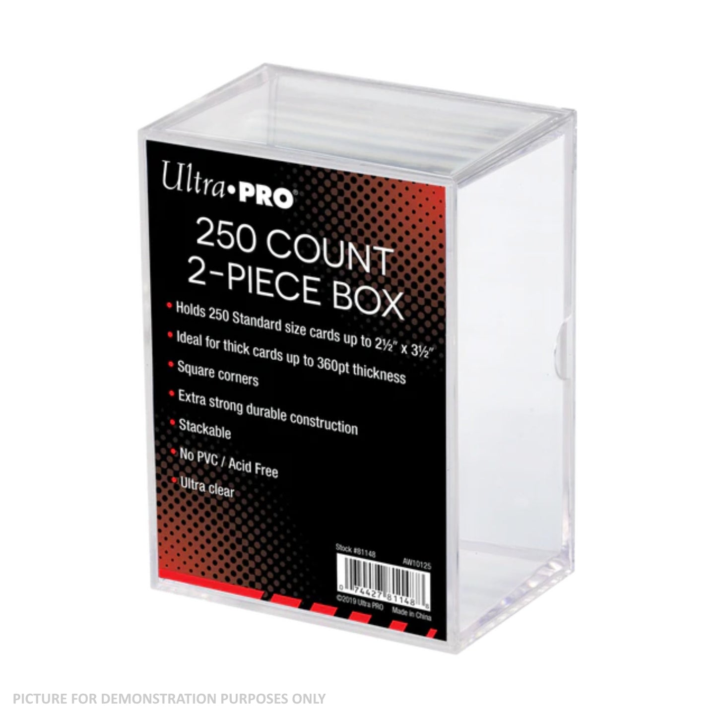 Ultra Pro 250Ct Plastic Storage Box – Online Coins and Collectables