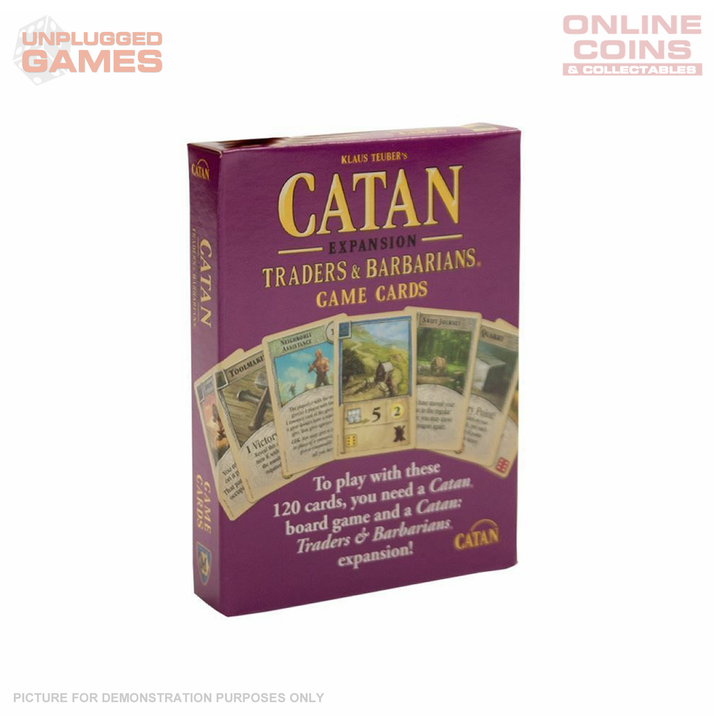 Catan: Traders and Barbarians - Replacement Card Deck – Online Coins ...