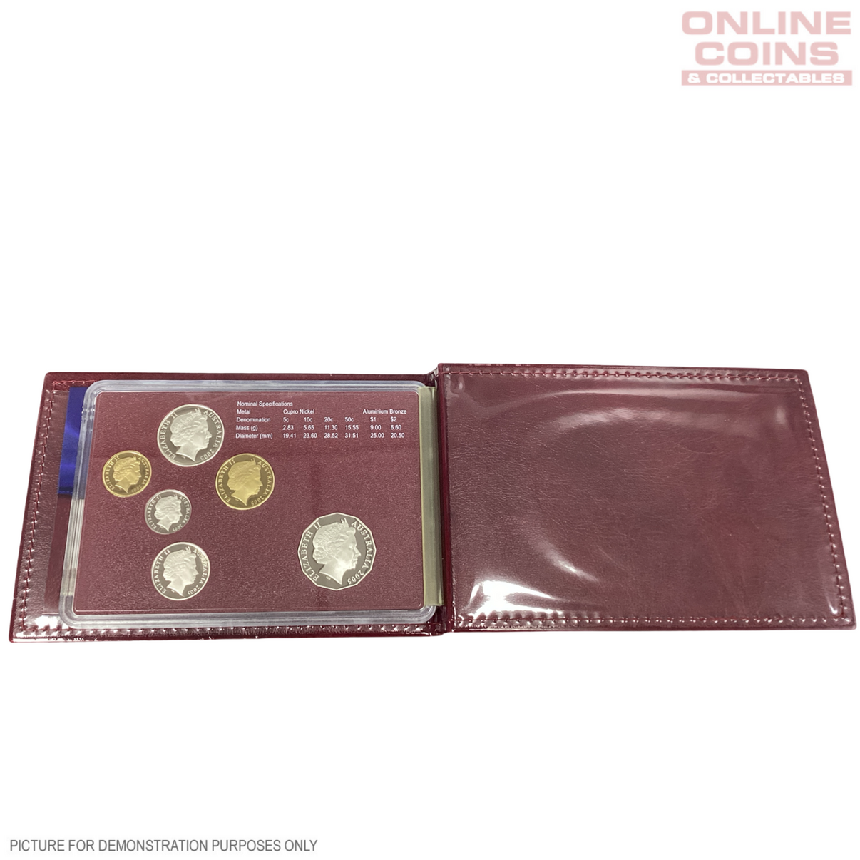 2005 Royal Australian Mint Six Coin PROOF Year Set - 60th Anniversary ...