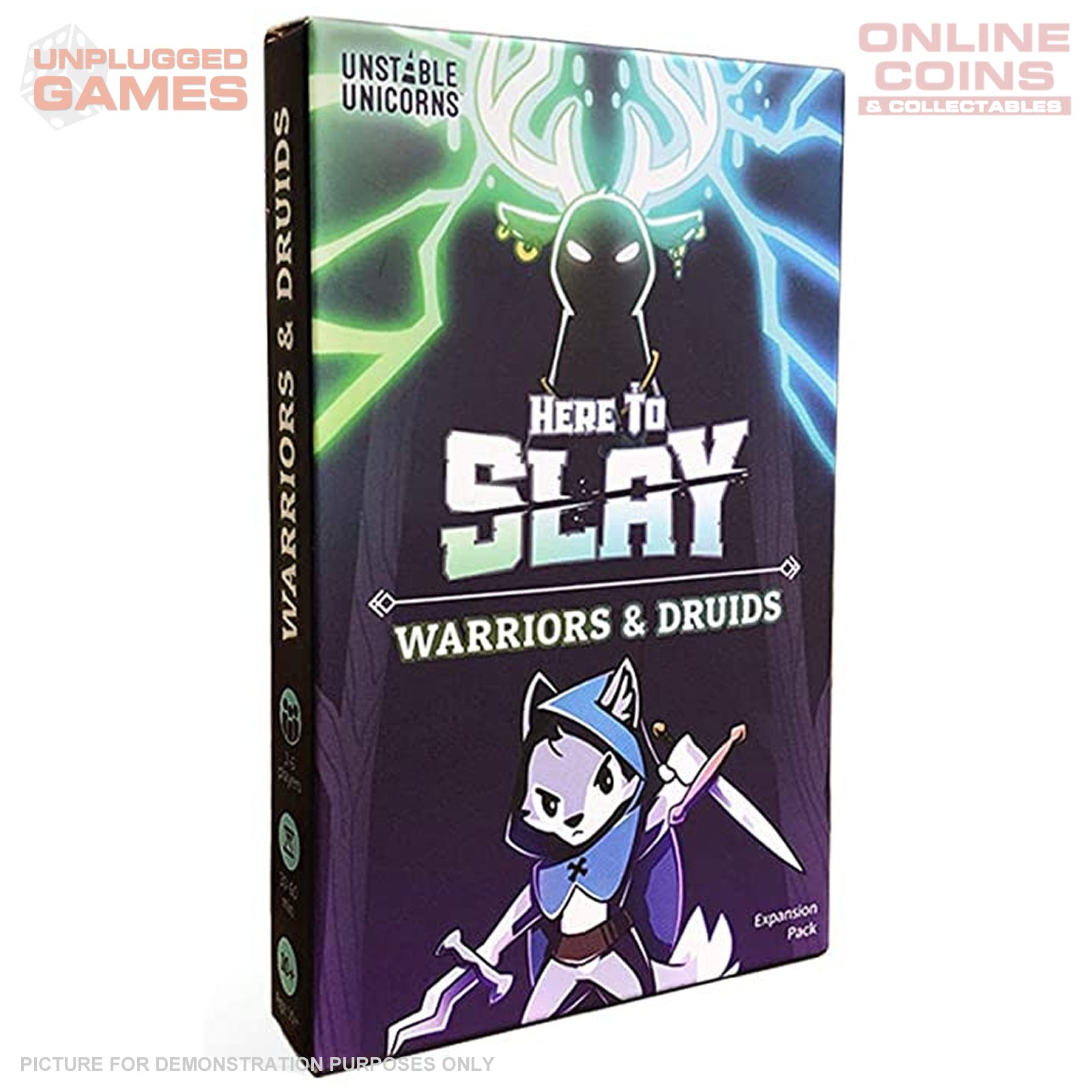 Here to Slay Warriors and Druids Expansion – Online Coins and Collectables
