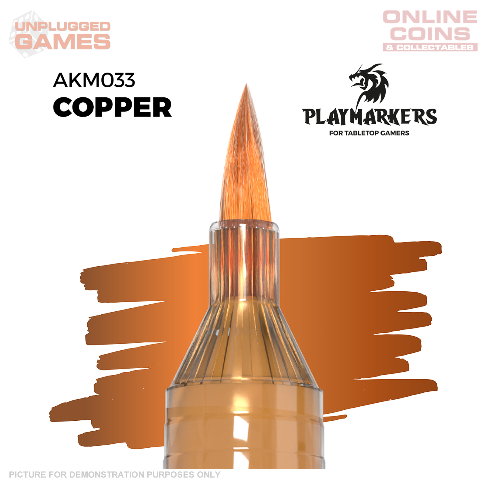 AK Interactive - Playmarkers - COPPER – Online Coins and Collectables