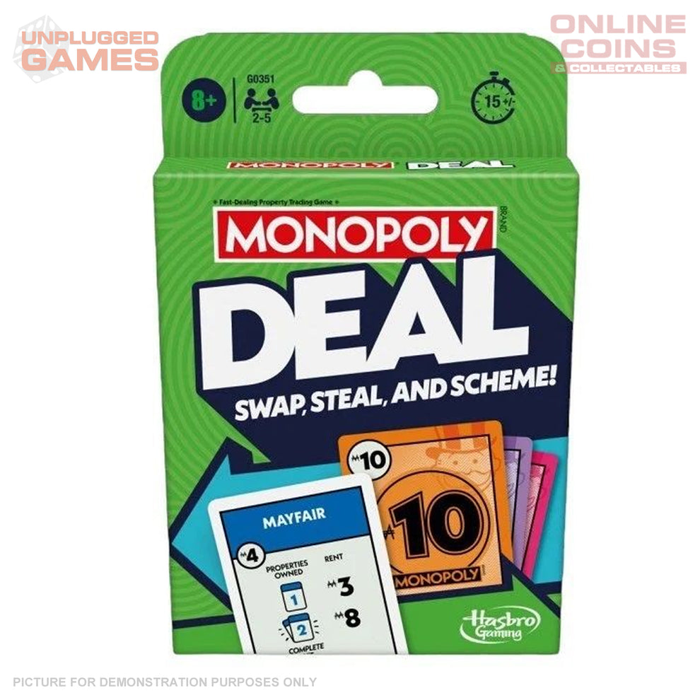 Monopoly - Deal Card Game Refresh – Online Coins and Collectables