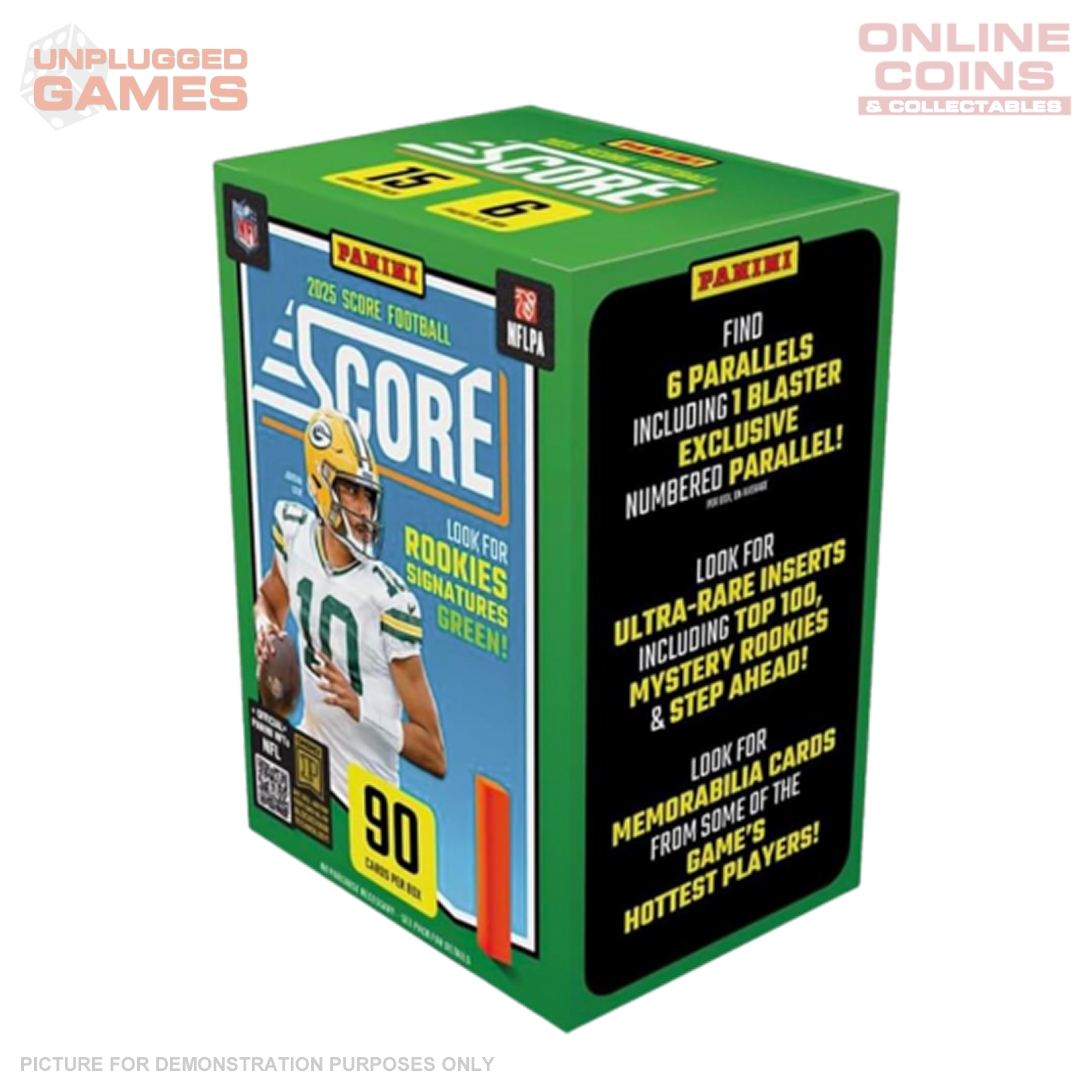 Panini Score 2025 NFL Football Blaster Box – Online Coins and Collectables