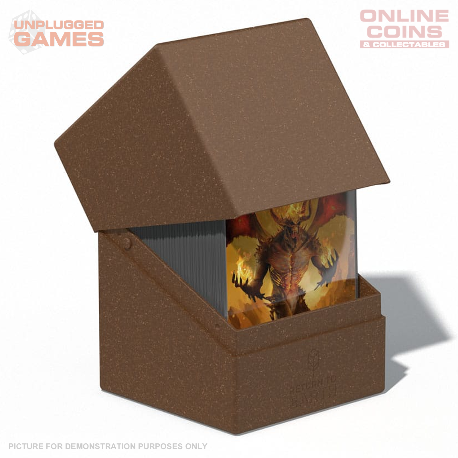Ultimate Guard Return to Earth Boulder 100+ Deck Box - Brown – Online ...