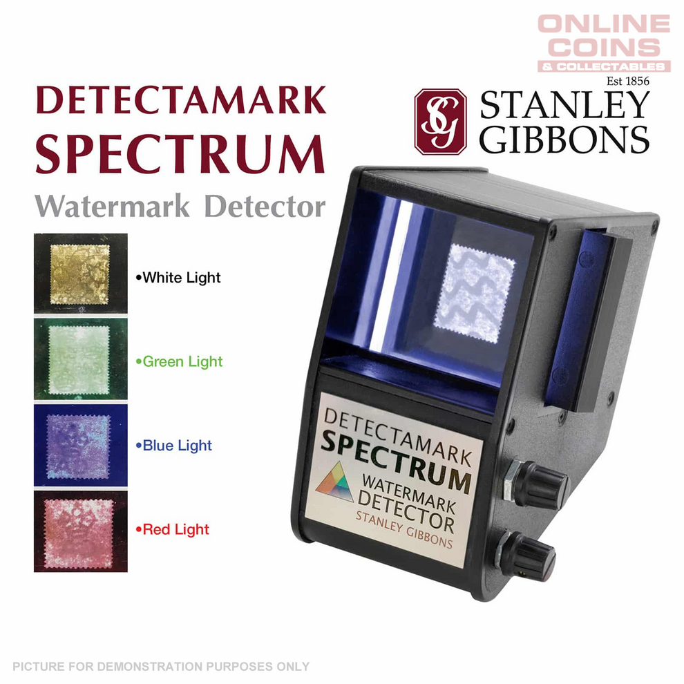 Stanley Gibbons Detectamark Spectrum Watermark Detector – Online Coins ...
