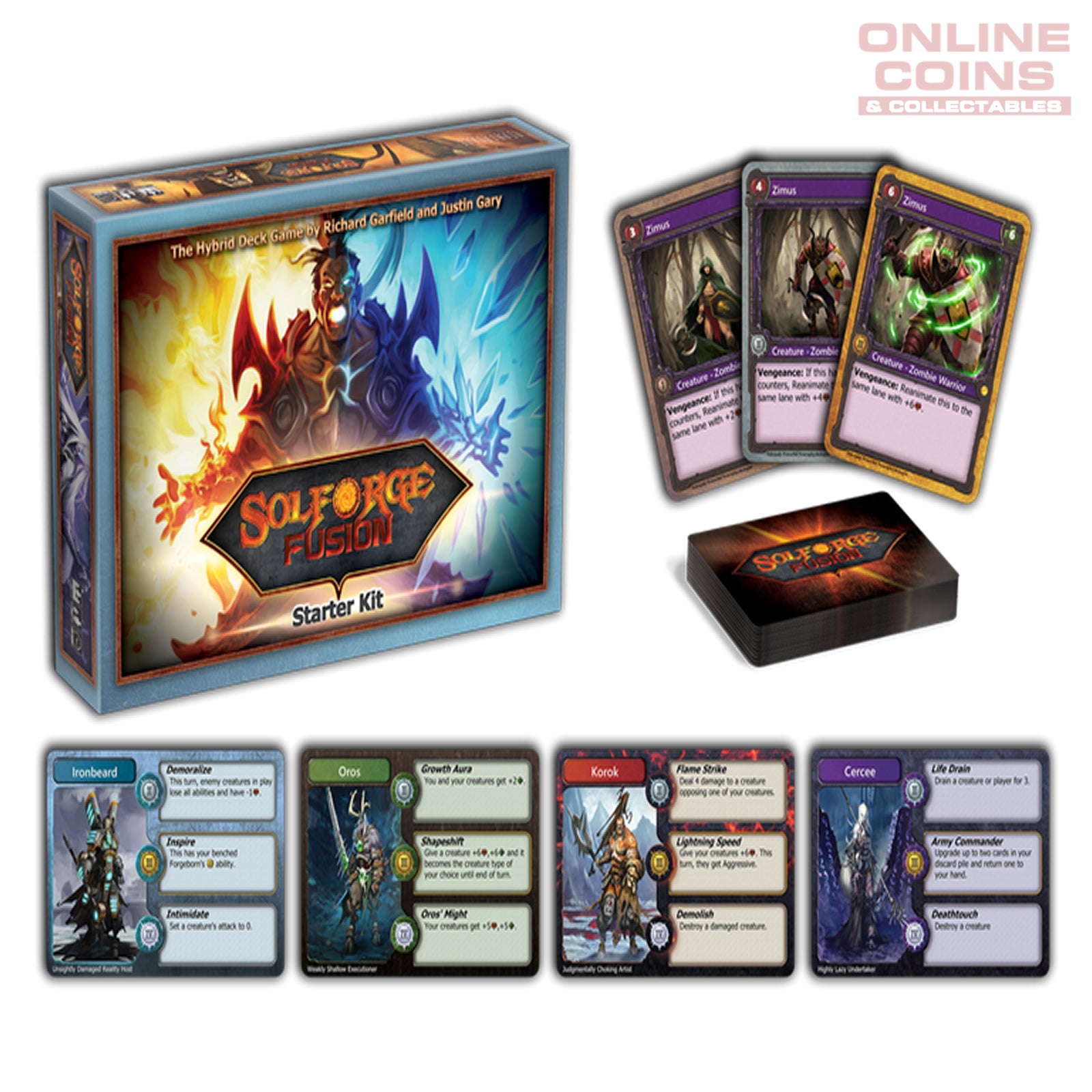 Solforge Fusion Set 1 Starter Kit – Online Coins and Collectables